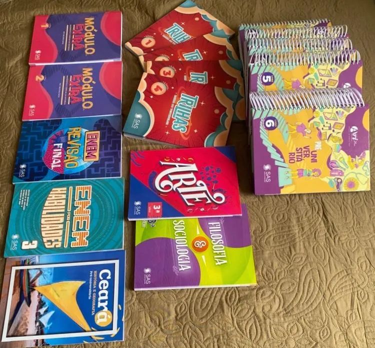 APOSTILAS SAS 3 SÉRIE ENSINO MÉDIO ( ARI DE SÁ) - Livros e revistas ...