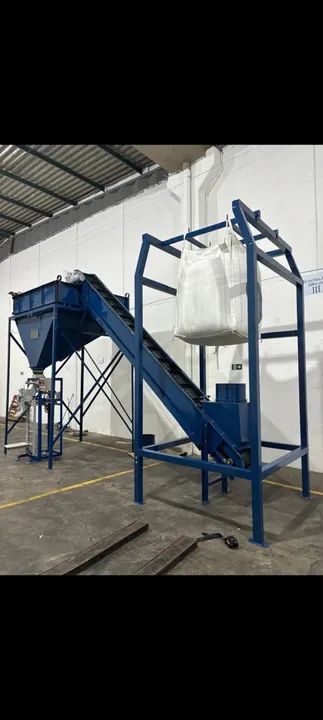 Conjunto completo para ensaque - Máquinas para produção industrial ...