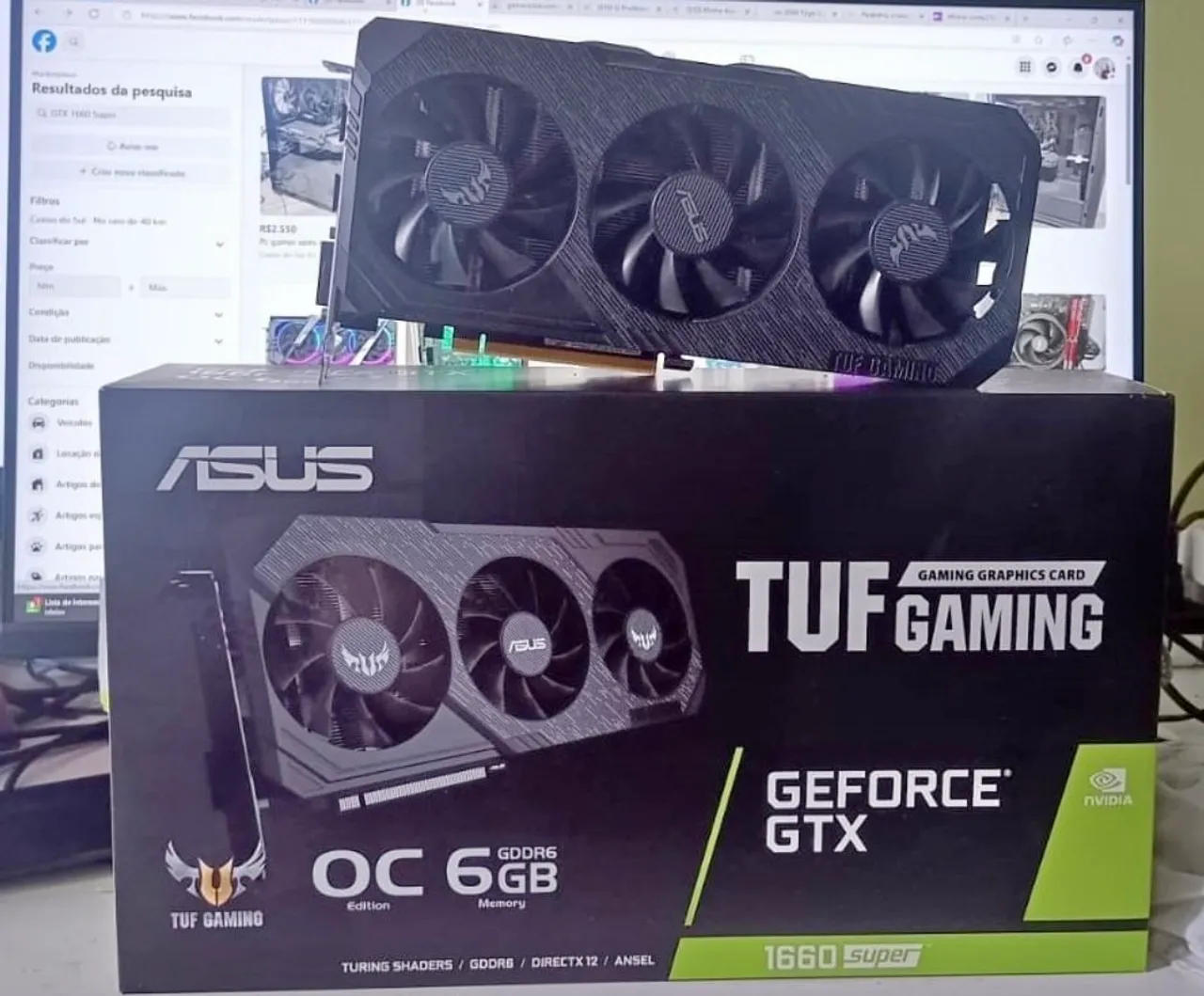 "gtx 1660 super" - Placas de Vídeo no Brasil