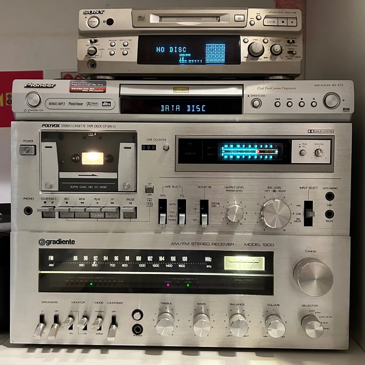 "aparelhos de som vintage" no Brasil