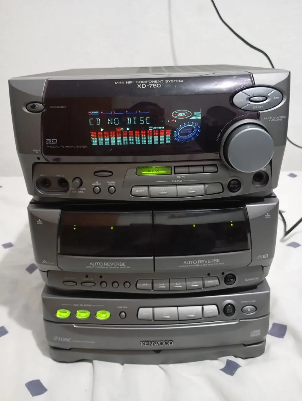 "mini system kenwood" - Aparelhos de Som no Brasil