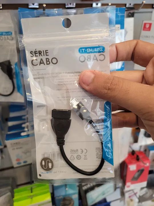 Cabo OTG V8 Micro IT-BLUE LE-0152 - Loja Mega Tudo - Acessórios de ...