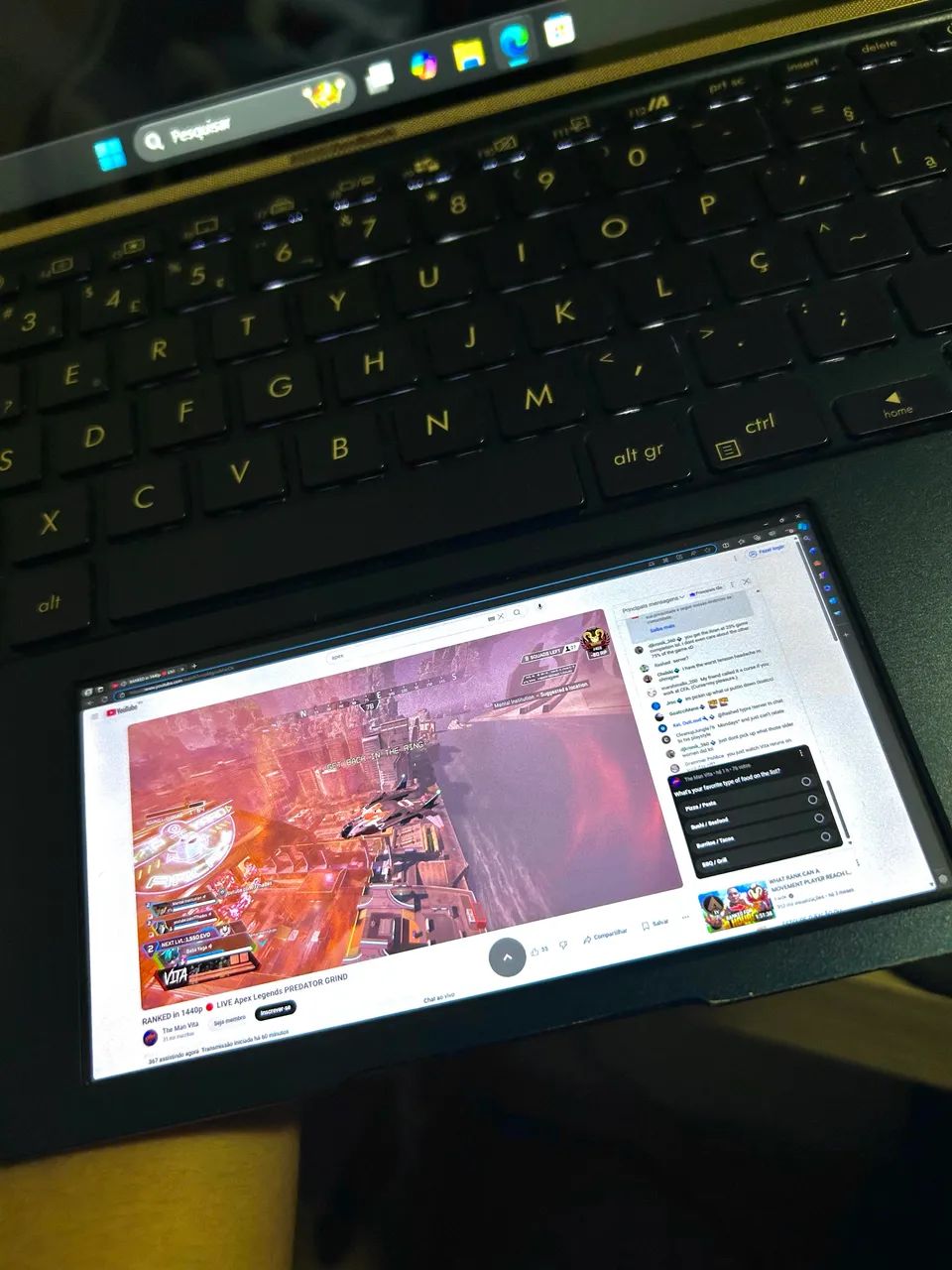 Zenbook Asus 14 Dupla Tela i7 10510U Geração Face ID - Notebooks ...