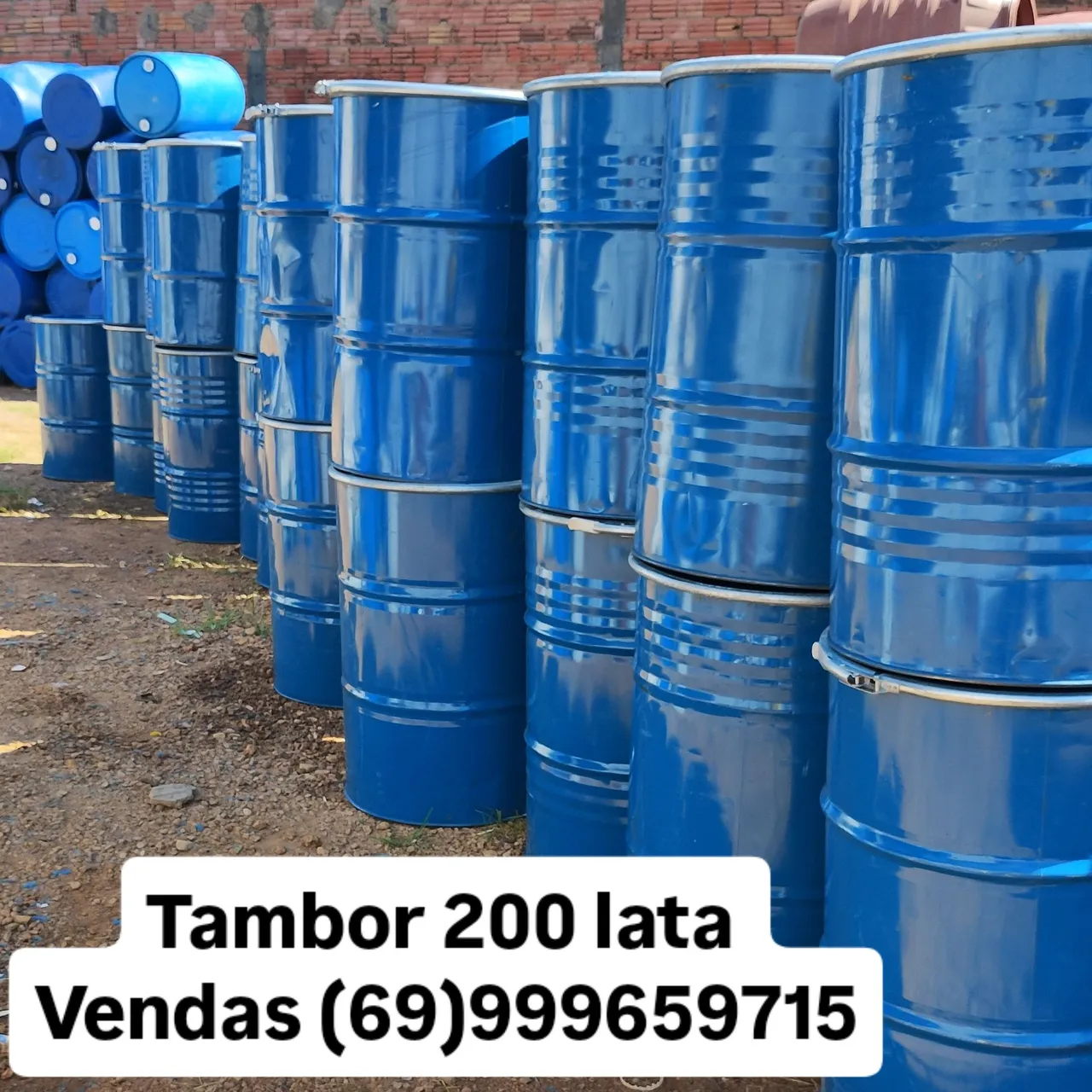 "tambores de 200 litros" no Brasil