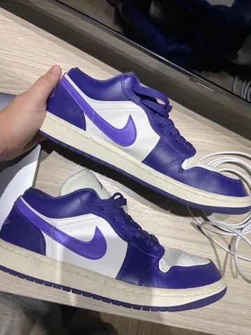 "air jordan roxo" no Brasil