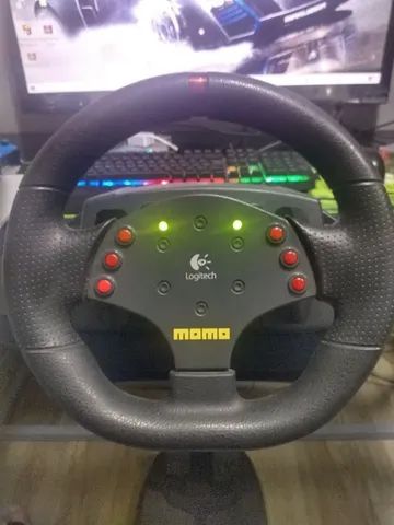 "volante logitech momo" no Brasil
