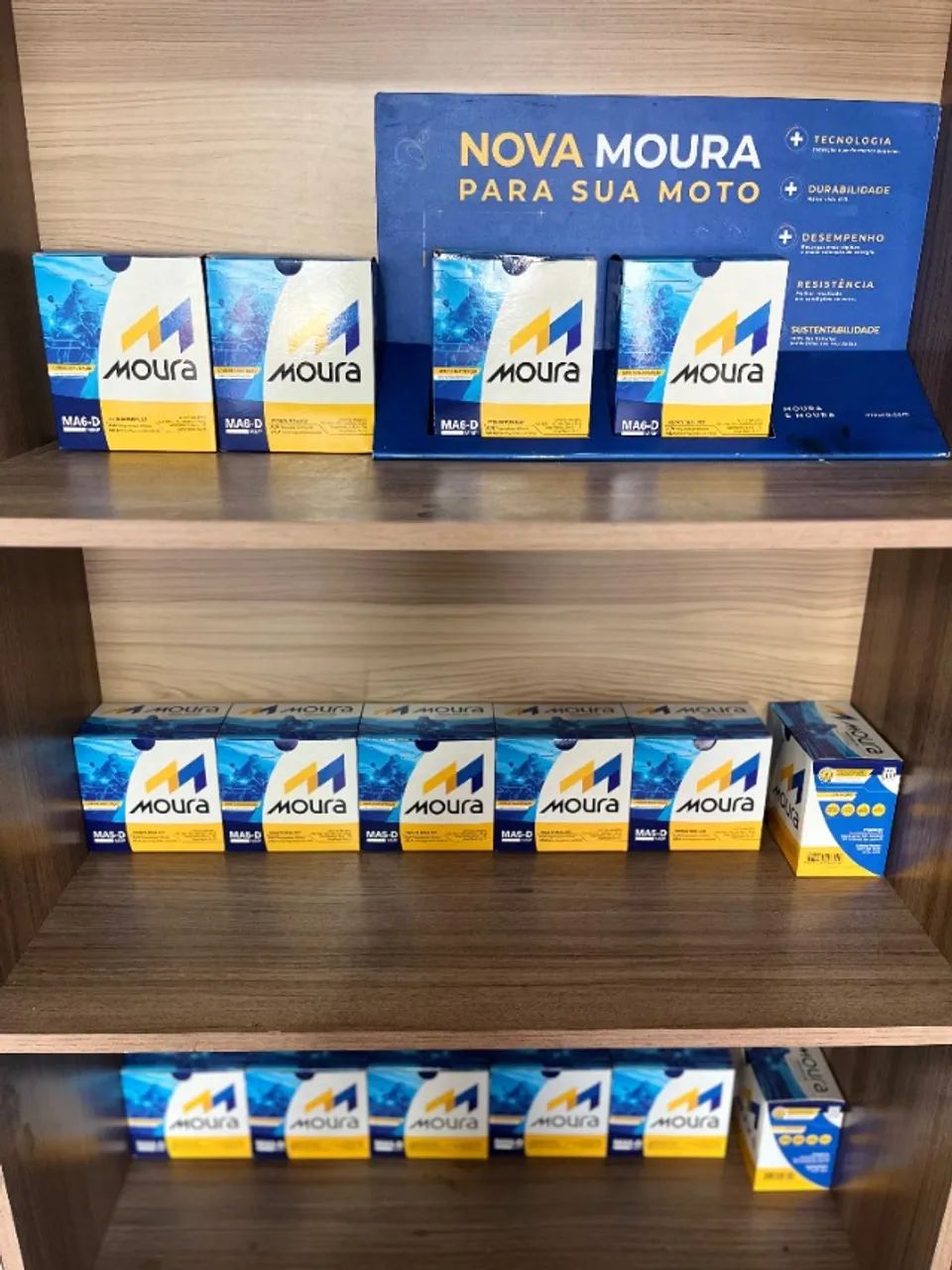Bateria Moura 5 e 6 ampres (Moto) - Peças para motos - Mangabeira, João ...