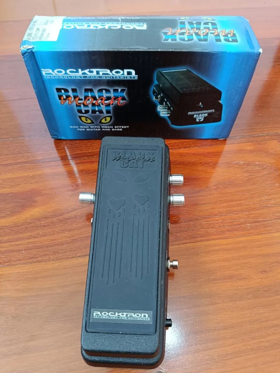 Pedal Para Guitarra WAH WAH Black Cat Rocktron - Único Dono ...