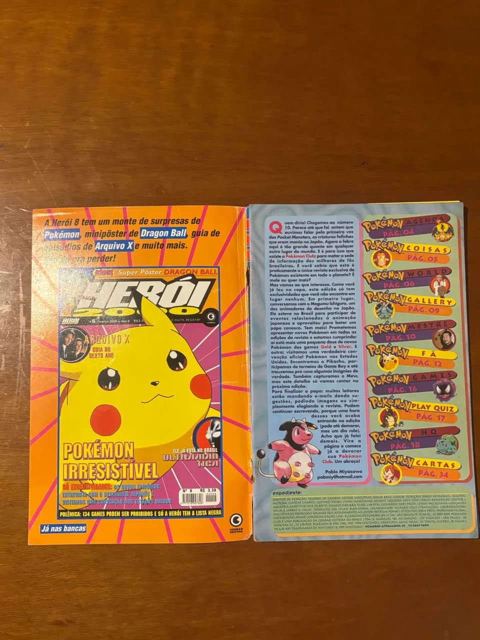 Revista Oficial Pokémon Clube Número 10 - Livros e revistas - Vila ...