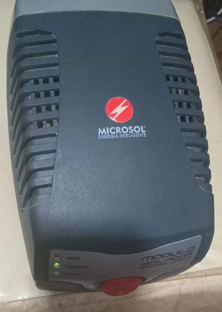 Módulo Isolador Estabilizado Microsol 440VA Bivolt 115/220V 6kg ...