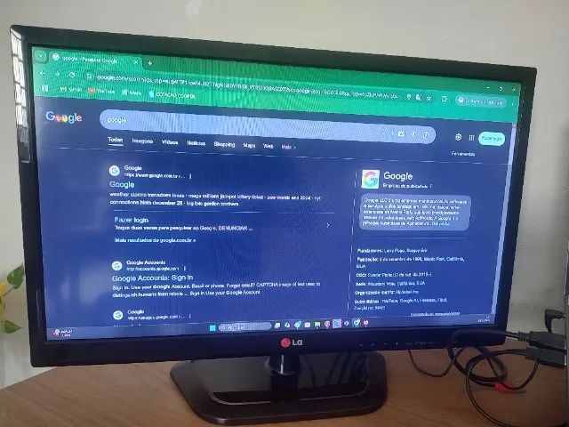 MONITOR TV LG 24 POLEGADAS - Projetores e Telas de Projeção - Havaí ...
