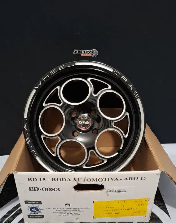 Roda 15 weld Magnum tala 7 RODA 15 WELD MAGNUM GOL,PARATI,VOYAGE ...