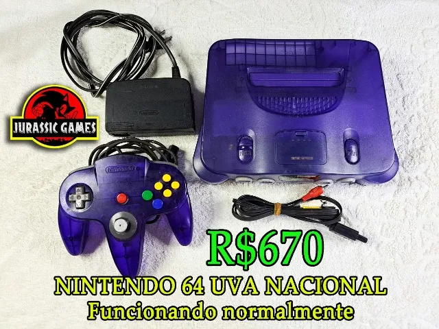 "console nintendo 64" - Consoles de Vídeo Game no Brasil