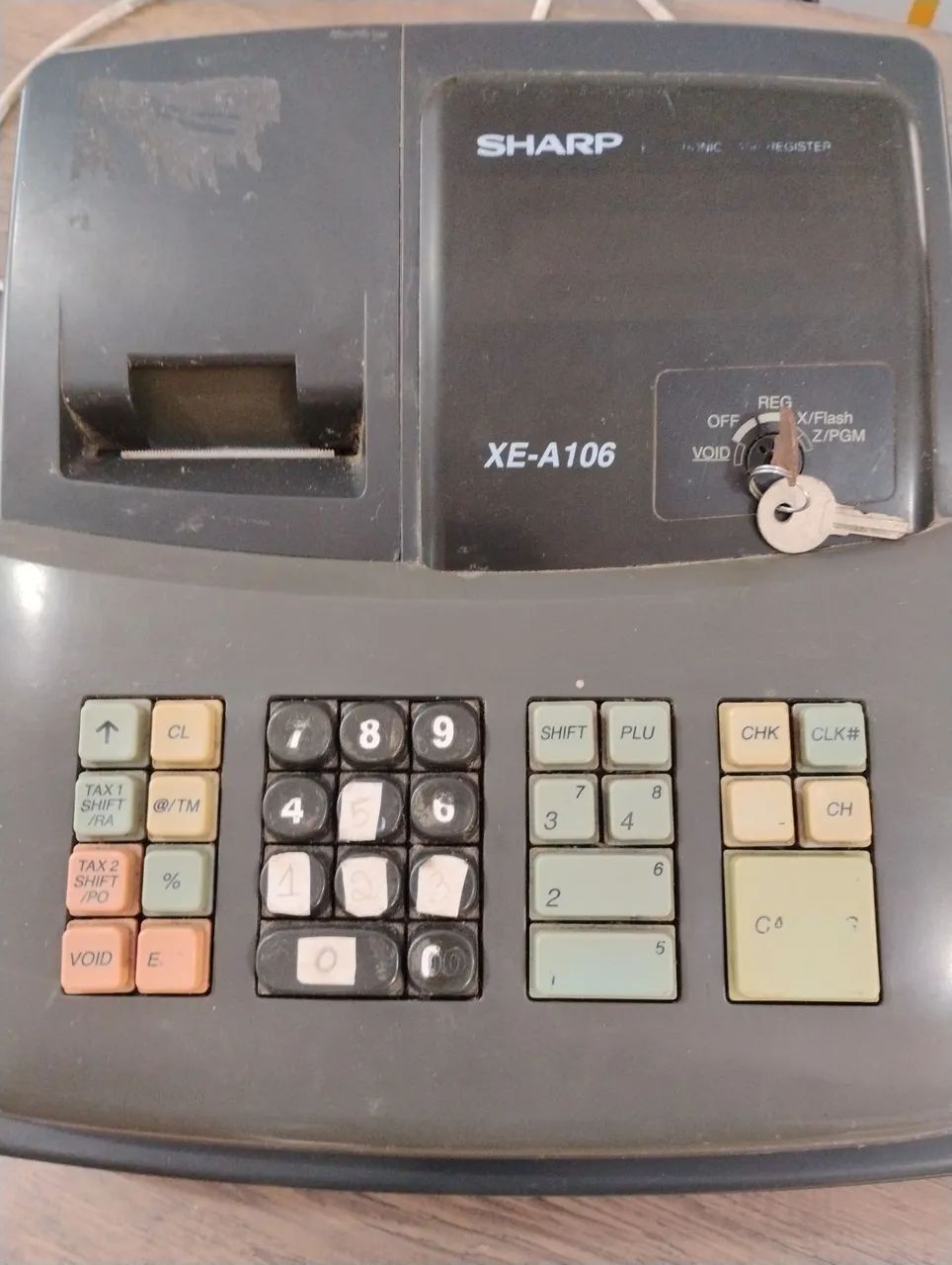 Caixa registradora Sharp XE-A106 - Equipamentos Para Comércio - Mina do Toco, Criciúma ...