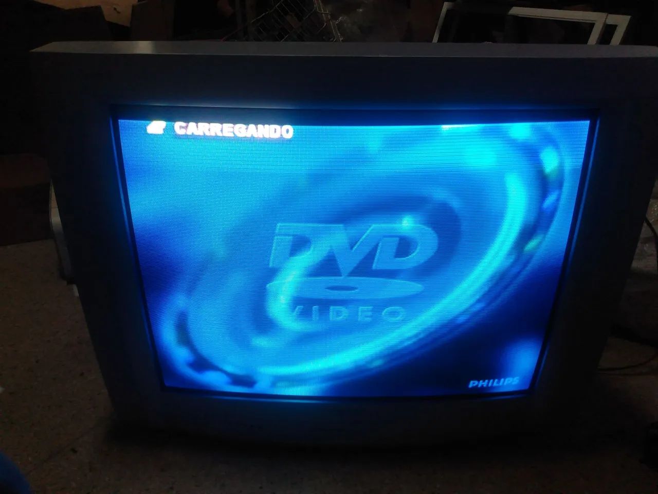 TV Philips - Tela Tubo de 29 polegadas- Detalhe. - TVs - Setor ...