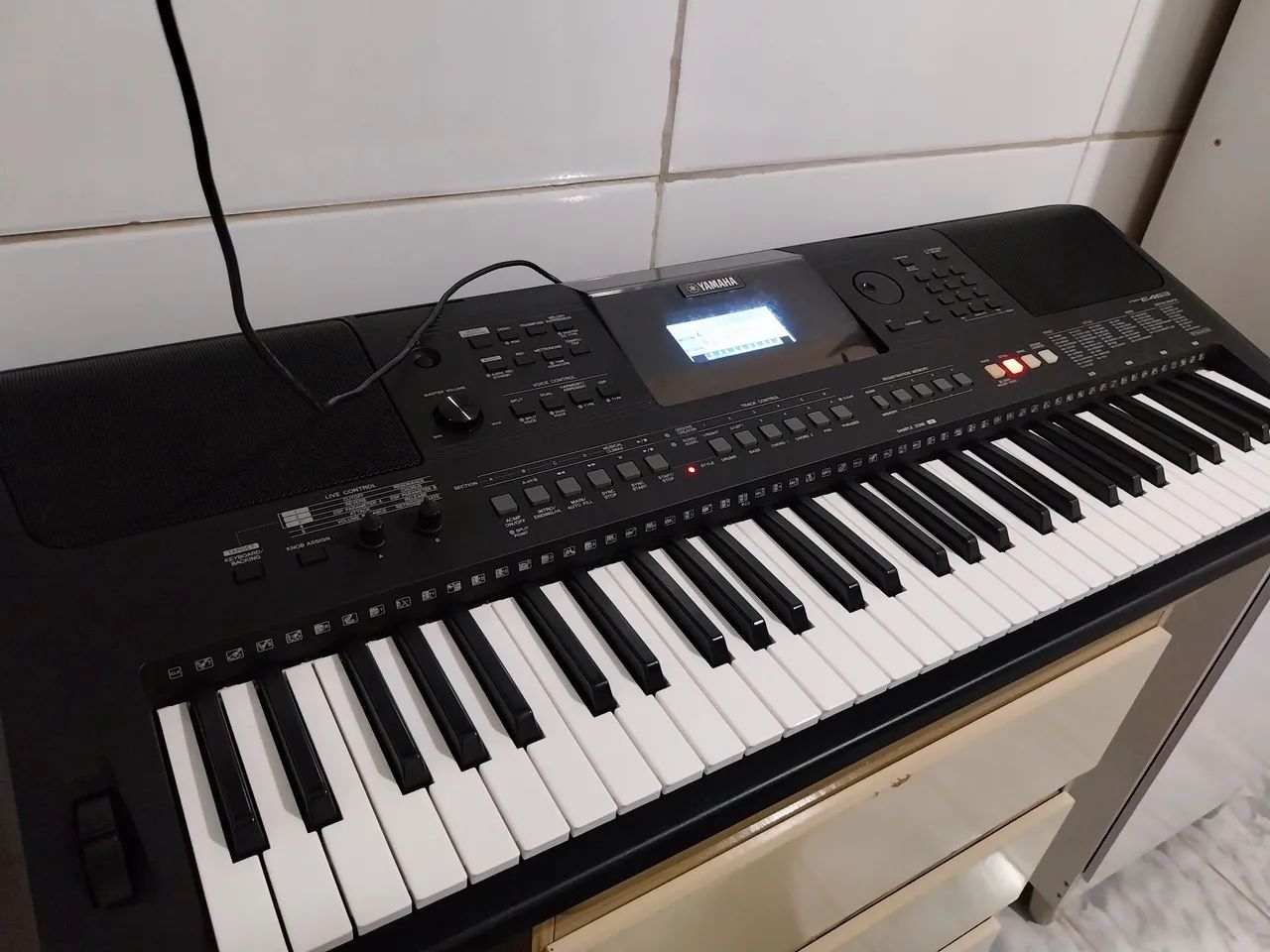 "teclado yamaha psr 463" no Brasil