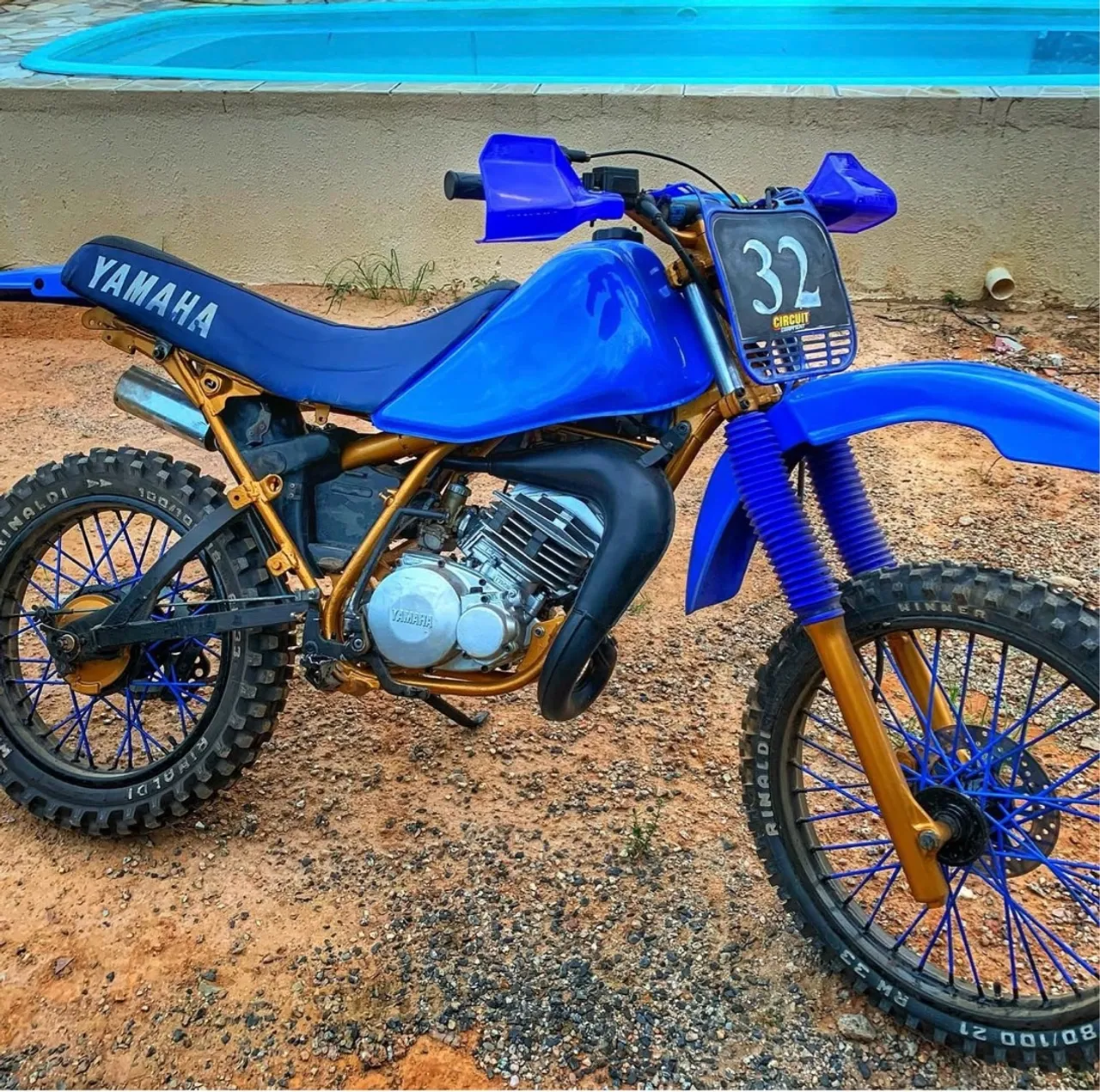 Motos YAMAHA DT no Brasil