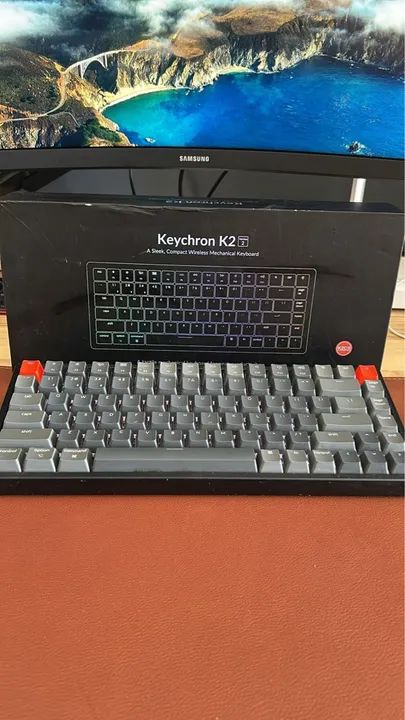 Keychon K2 V2 RGB ( lateral de alumínio) - Periféricos e Acessórios de ...
