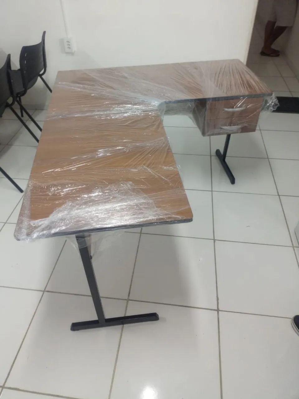 Mesas em L no Brasil