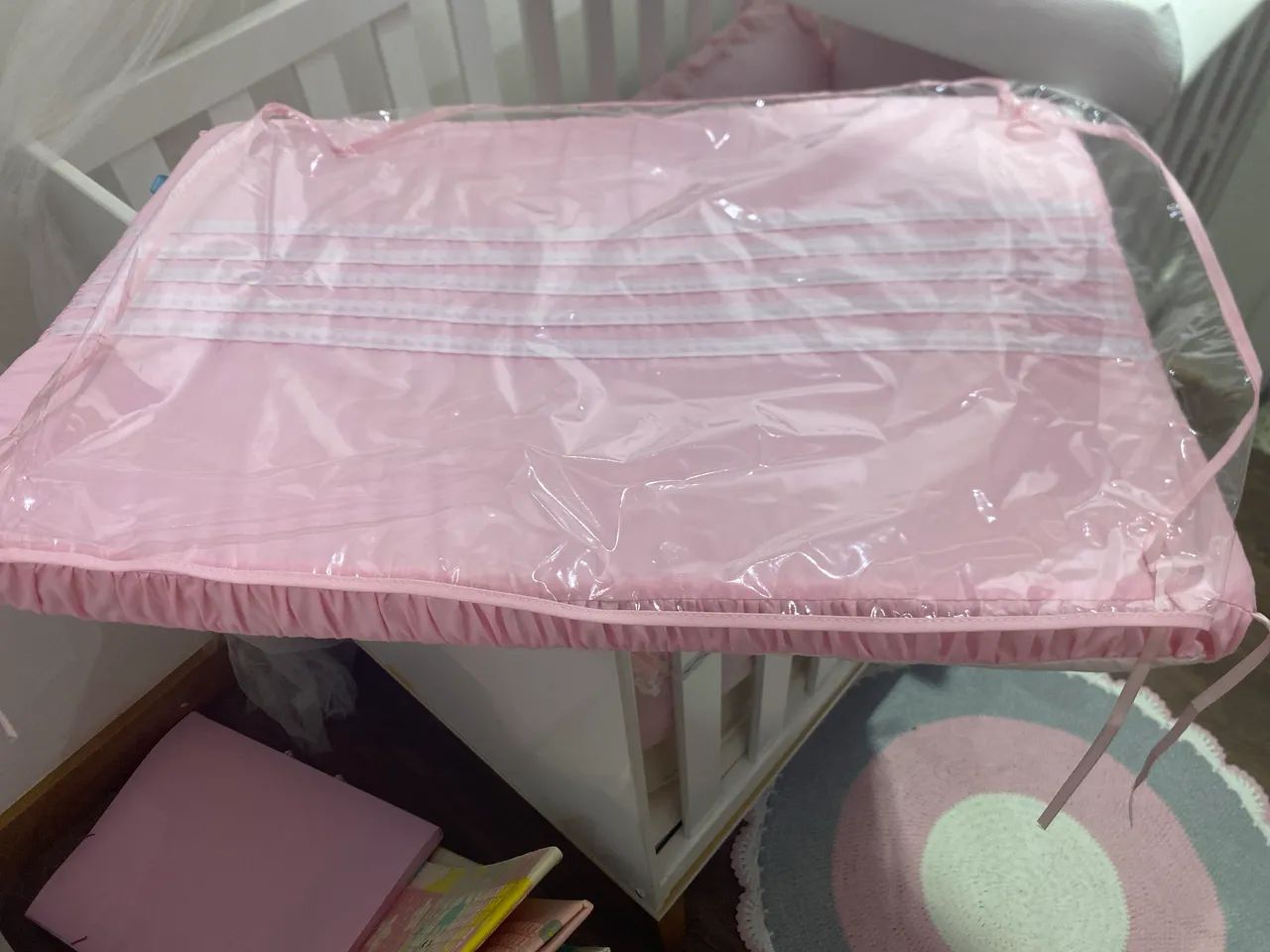 Trocador Infantil Acochoado - Maternidade e Cuidados com o Bebê - Real ...