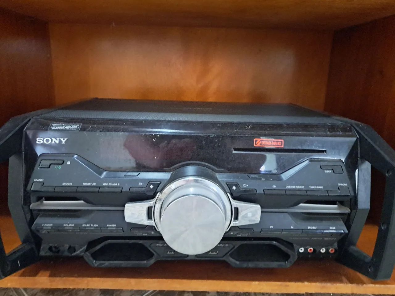 Sony Genezi Mini Hi-Fi Component System FST-SH2000 com 4 caixas de som ...