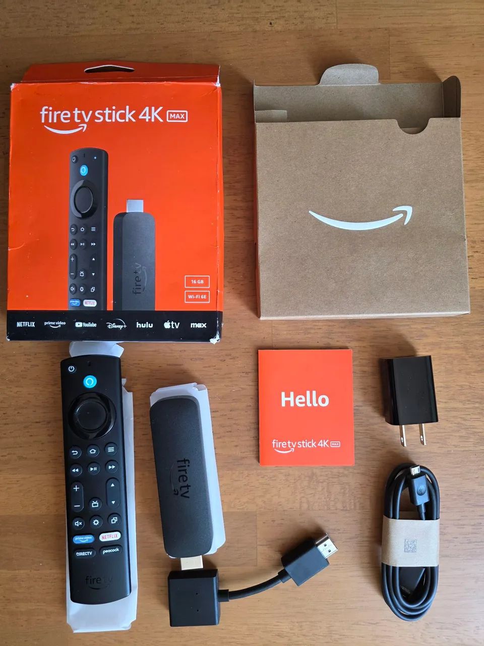 Fire Stick 4k MAX - 2a. Geração (16GB) - Dispositivos de Streaming ...