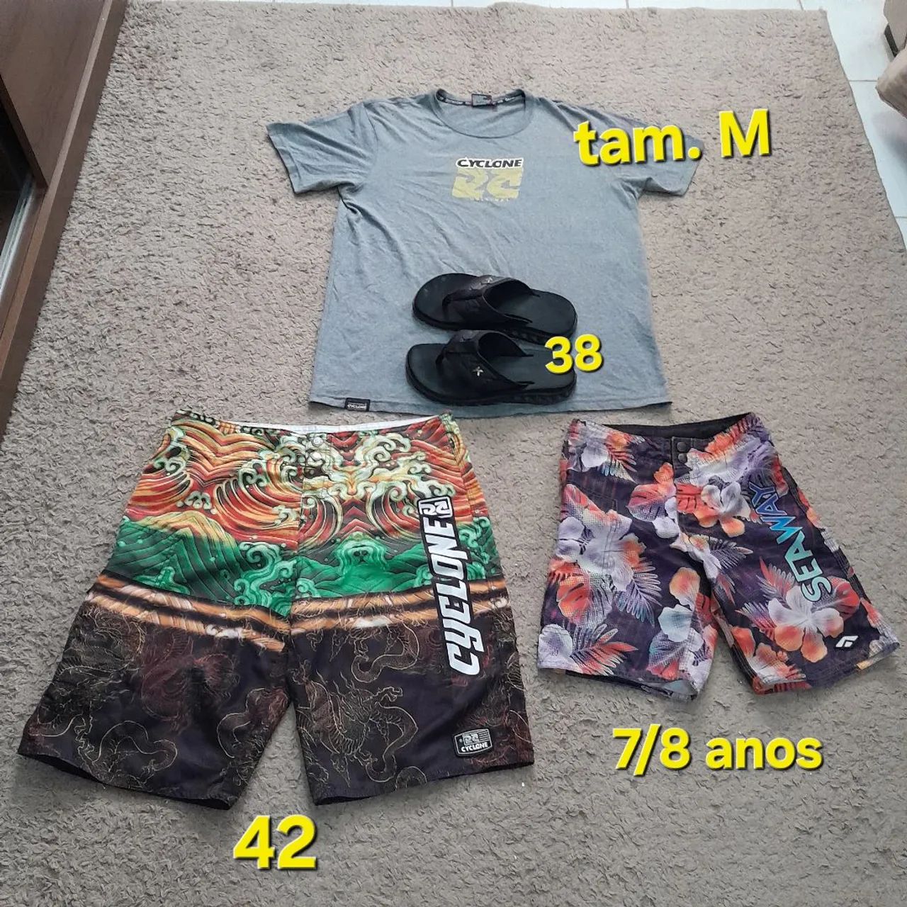 "roupas da cyclone" no Brasil