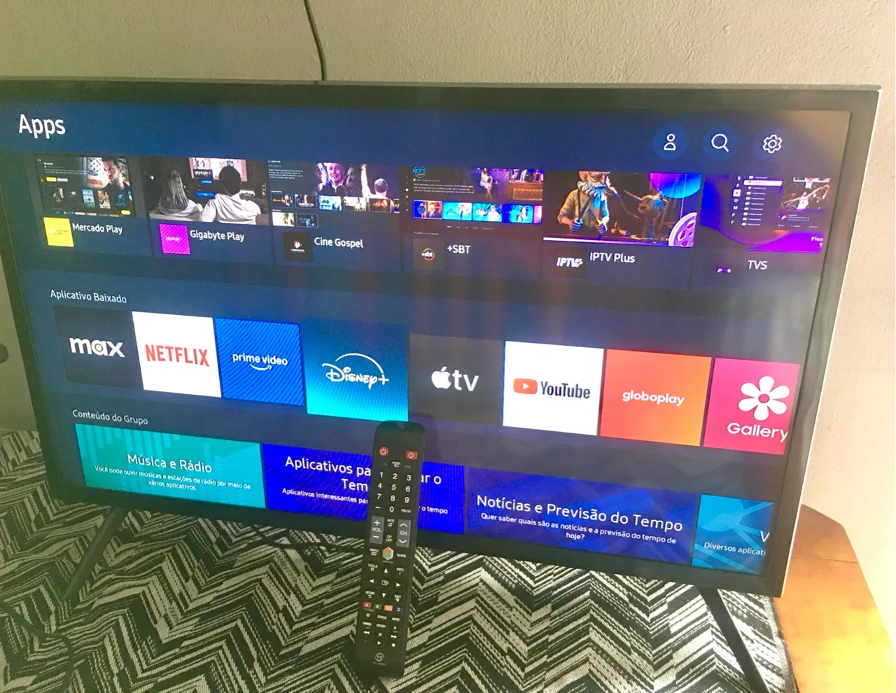 32 polegadas no Rio de Janeiro