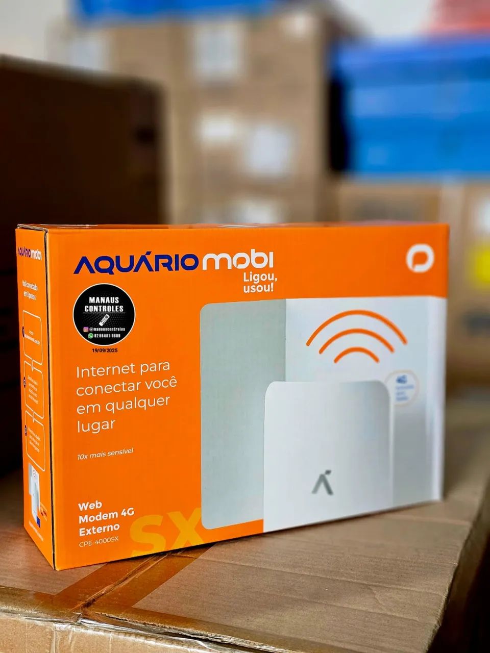 Modem externo anplimax 4G internet - Conectividade e Dispositivos de ...