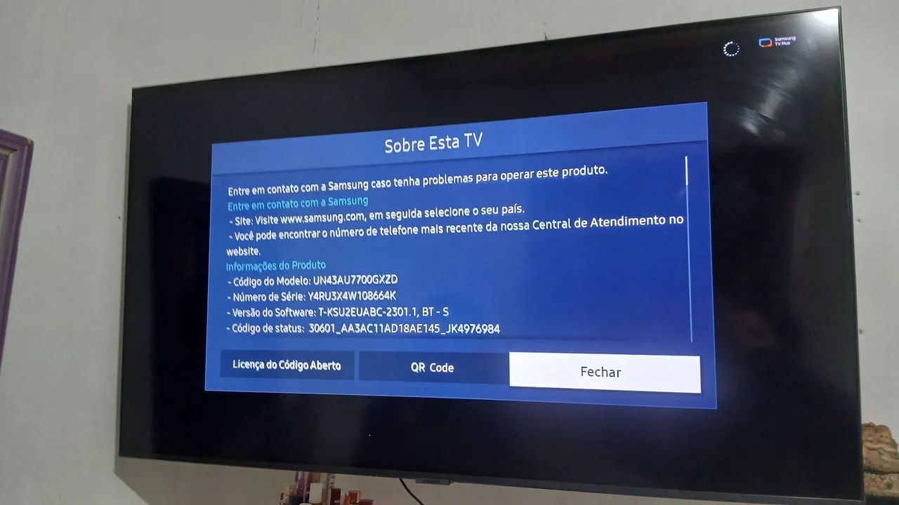 SMART TV 43' SAMSUNG 4K UHD CRYSTAL TIZEN BIXBY 3 - TVs - Santo Antônio ...