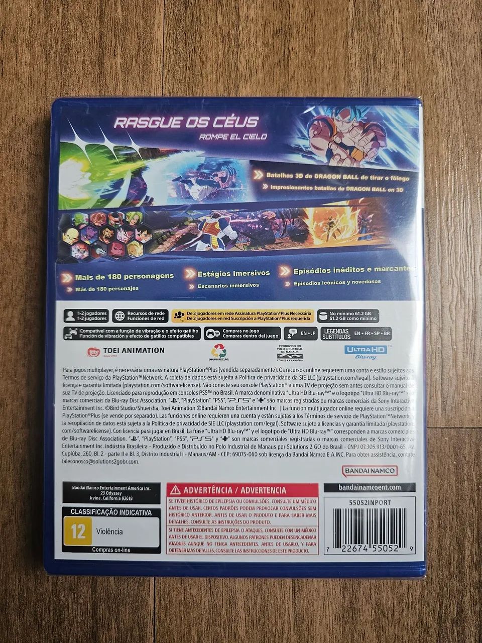 Dragon Ball Sparking Zero PS5 Mídia Física - Jogos de Vídeo Game - Sul ...