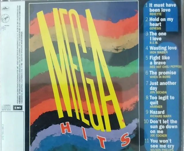 "mega hits" no Brasil