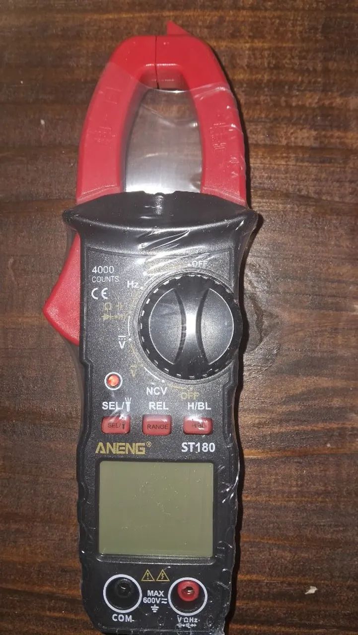 Alicate Amperímetro Multímetro Digital ANENG ST180 - Novo - Ferramentas ...