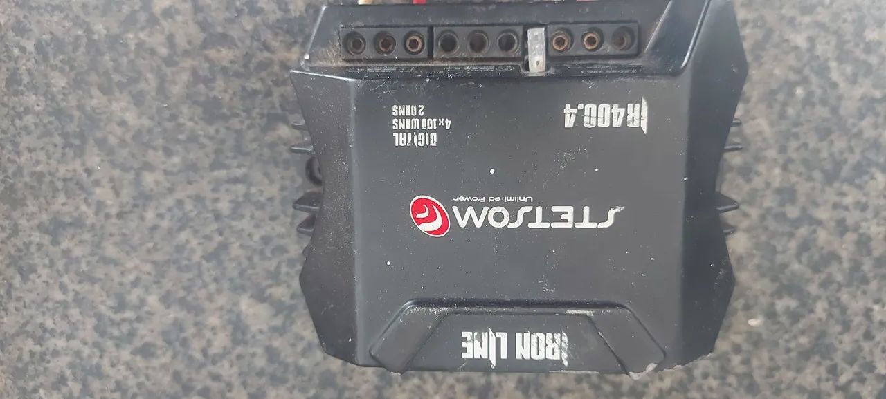 Módulo Amplificador Stetson Iron Line IR400.4 - Equipamentos e ...