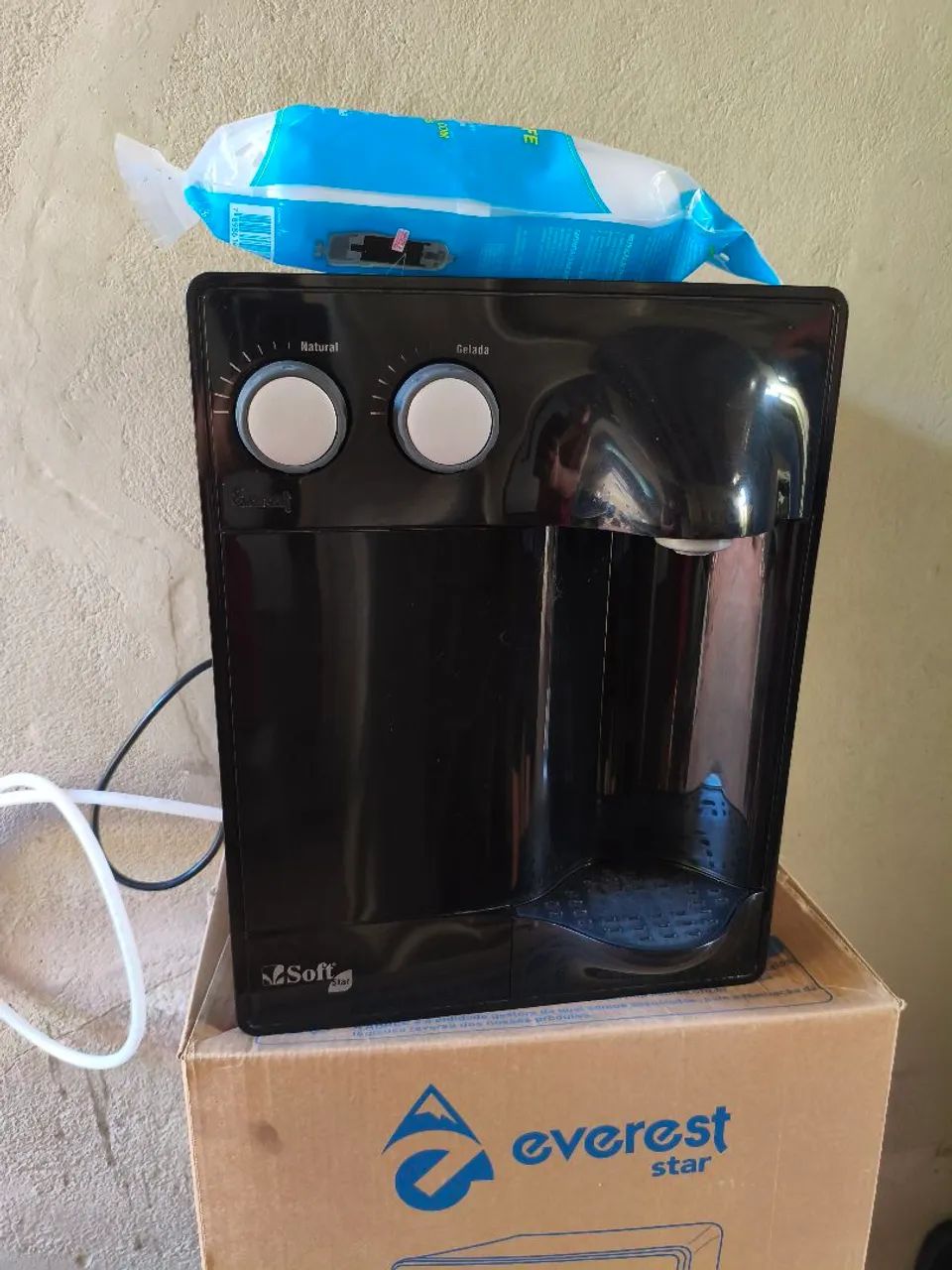 Filtro Soft Star grande água gelada e natural funcionando perfeitamente ...