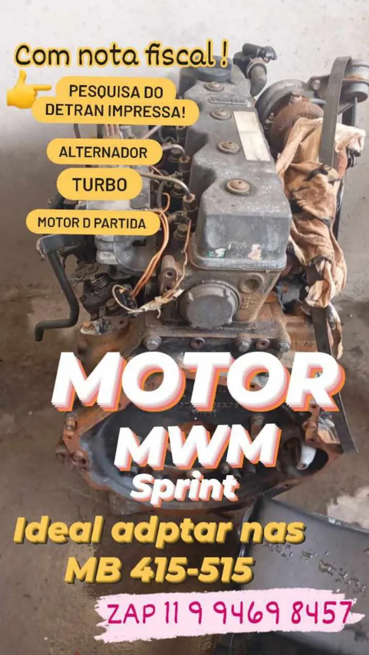 "motor mwm completo" no Brasil
