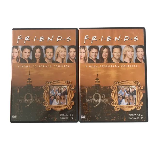 DVD Friends Temporada 9 Completa Original - Físico - 4 DVDs - CDs, DVDs ...