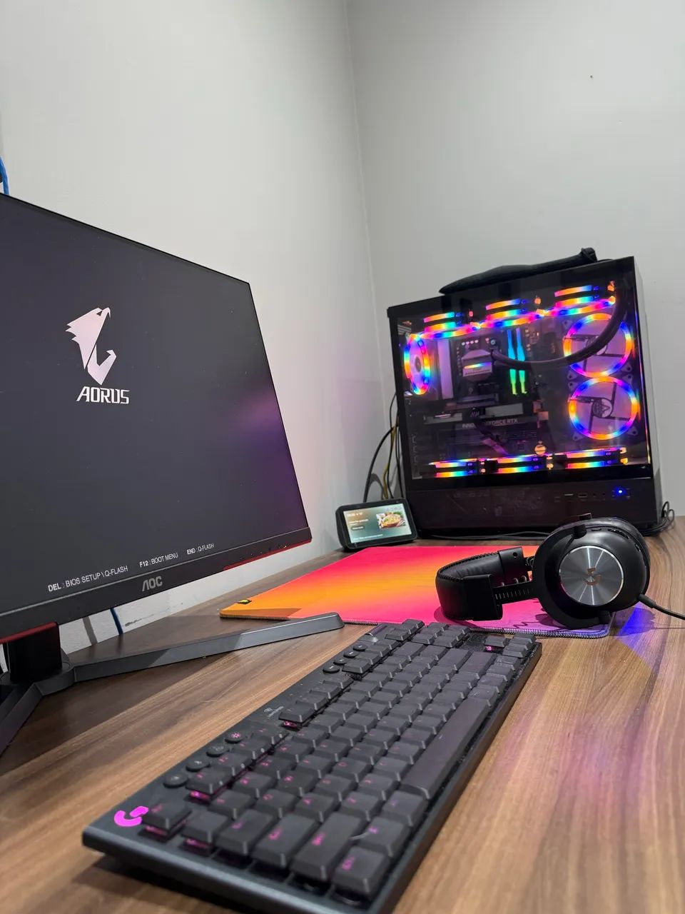 Pc gamer Ryzen 7 9800x3d - Completo Monitor e Periféricos ...