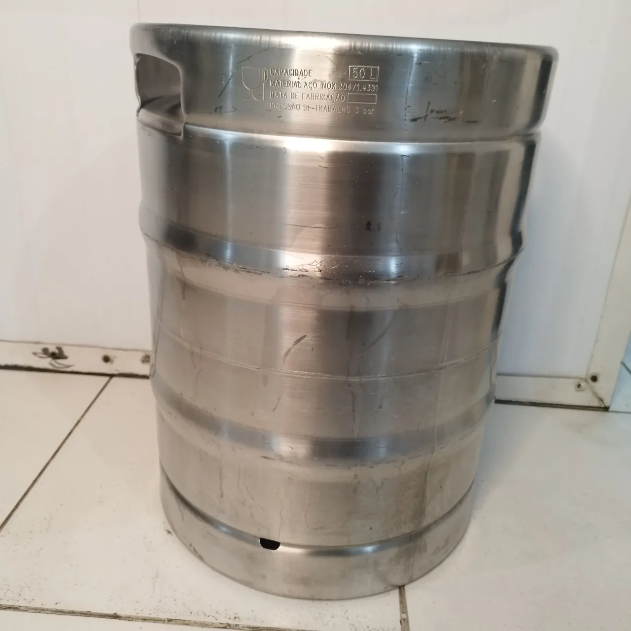 "barril de chopp 50 litros" no Brasil