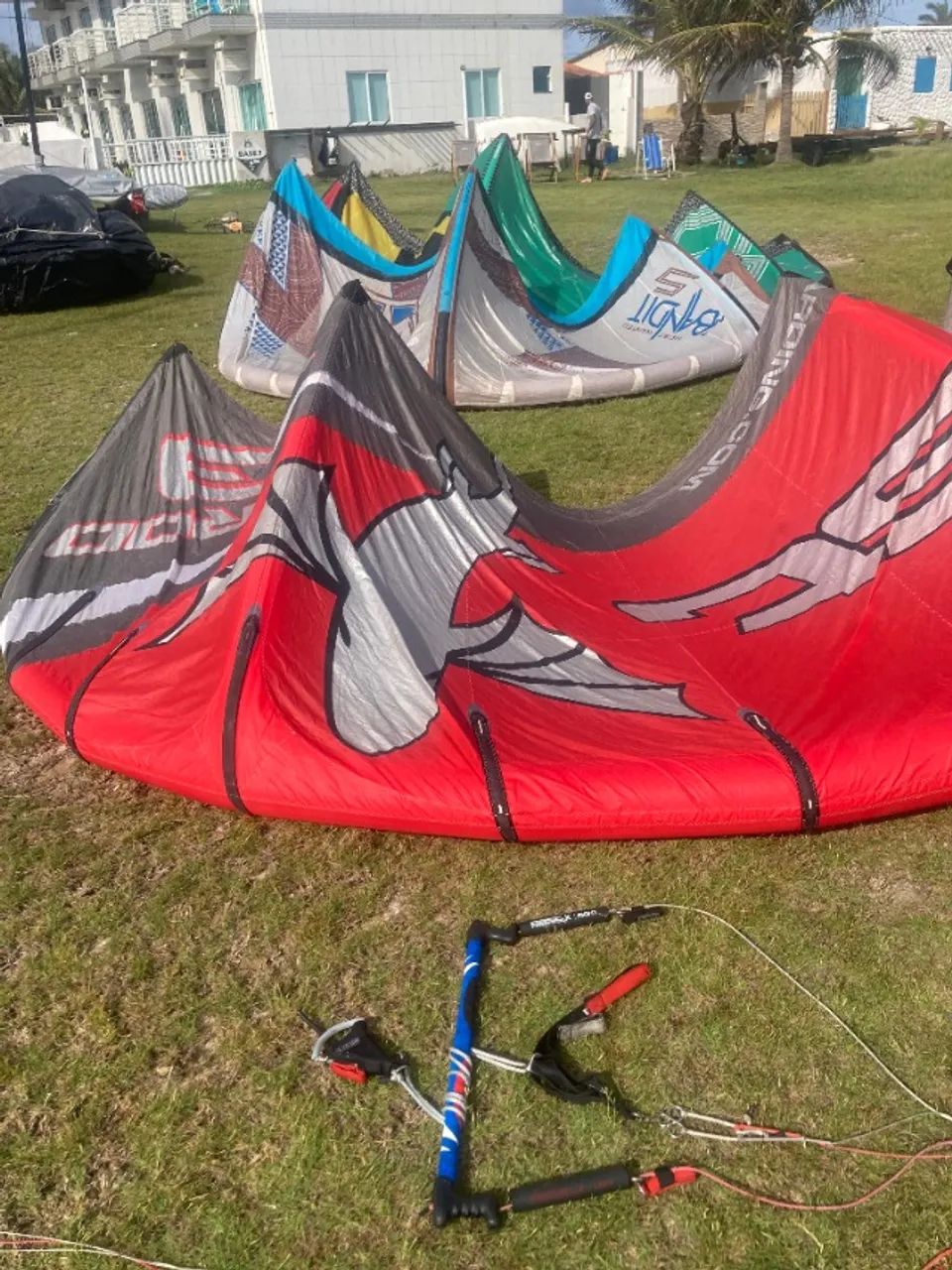Kite Best Waroo 13m - Excelente estado, sem reparos de costura ...