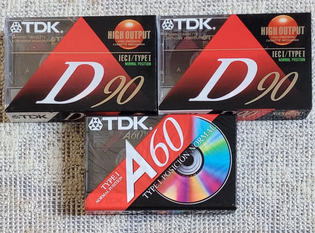 Fitas Cassetes Lacradas Chrome e Normal - CDs, DVDs etc - Catete, Rio ...