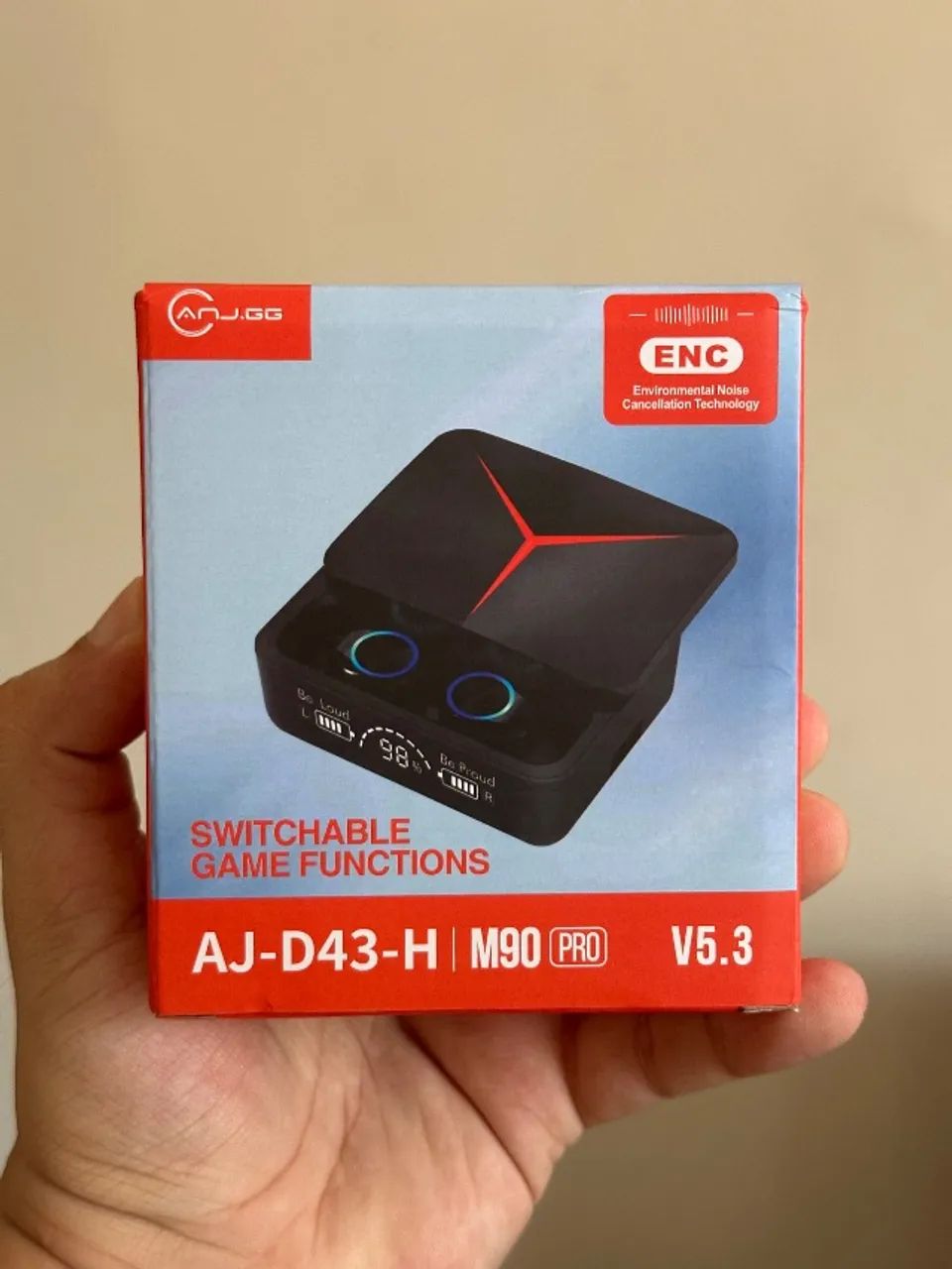 Fone de Ouvido Bluetooth Gamer Original - M90 Pro - Periféricos e ...