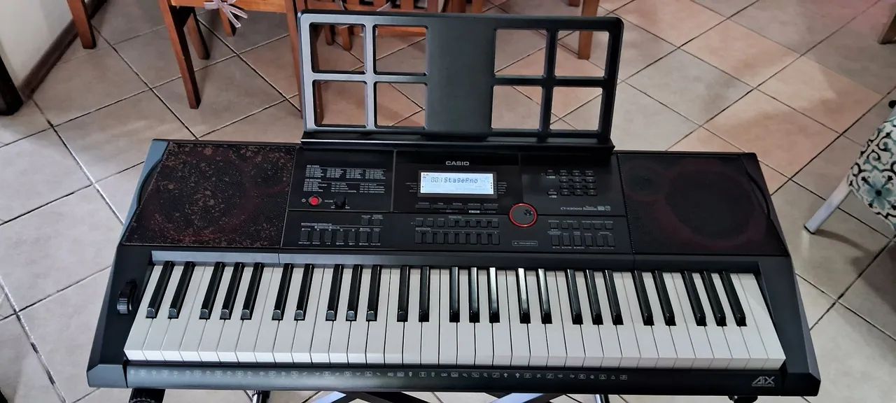 Teclado Casio CTX 3000 - Instrumentos musicais - Campo Comprido ...