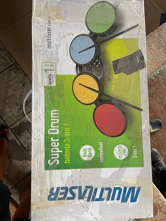 Bateria Eletrônica Super Drum 3 em 1 - Multilaser - Peças e Acessórios ...