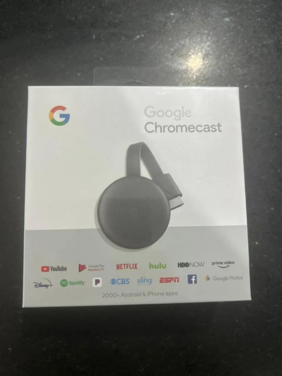 Chromecast 3ª Geração (Produto novo lacrado) - Dispositivos de ...