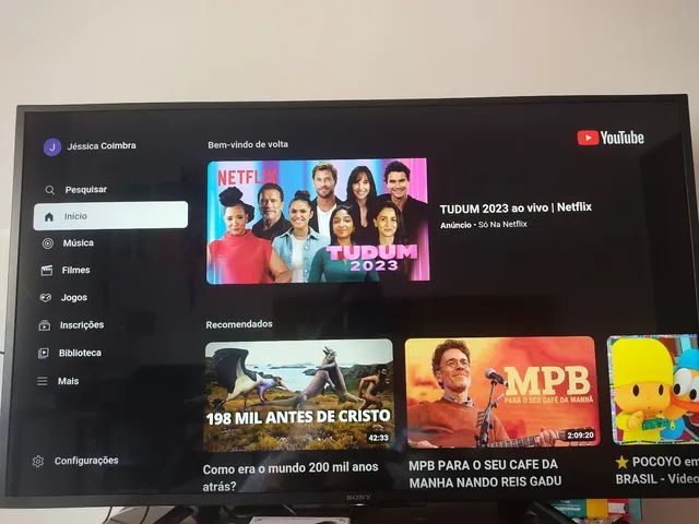 Smart tv 43 polegadas sony | +77 anúncios na OLX Brasil