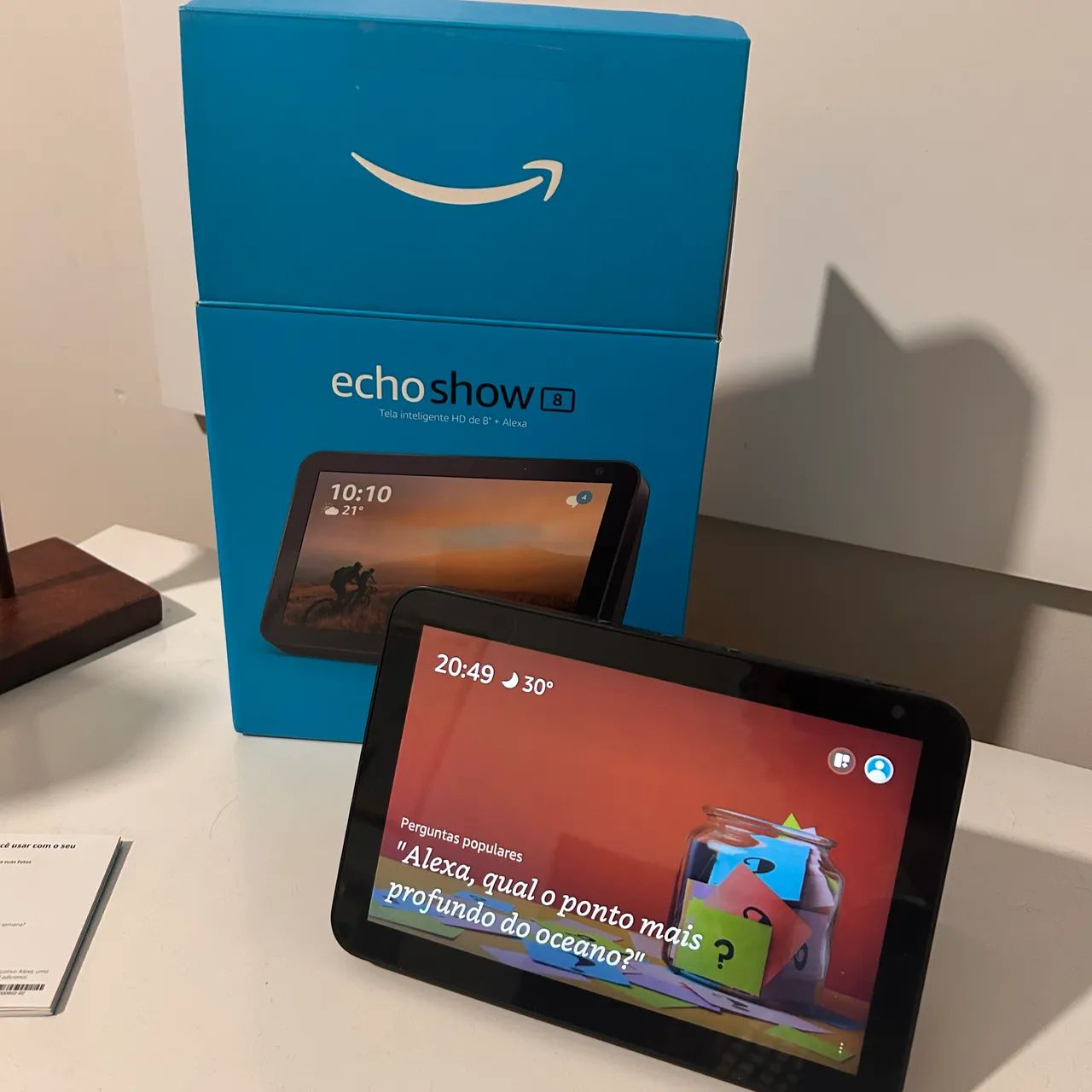 Alexa Echo Show 8 2ª Geração 8'' Cor preta - Tablets e E-Readers ...