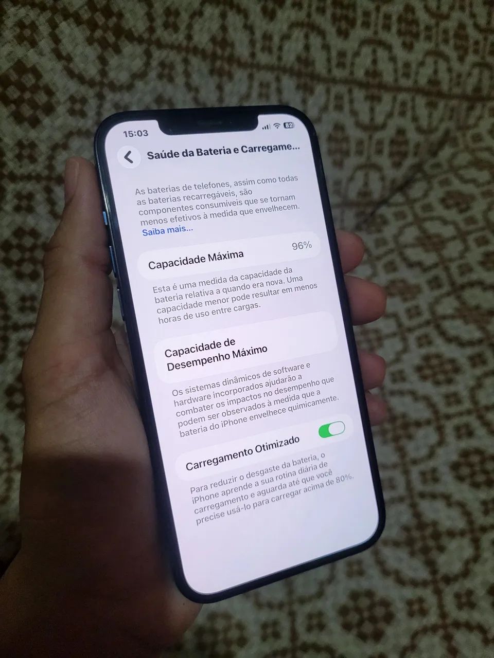 iPhone 12 Pro Max Azul Marinho de 256GB - Celulares e Smartphones ...