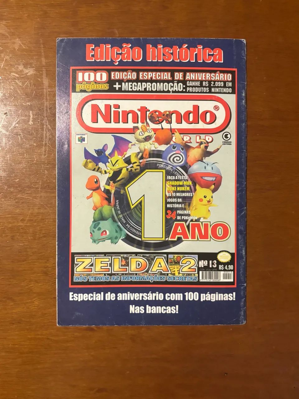 Revista Oficial Pokémon Clube Número 2 - Livros e revistas - Vila ...