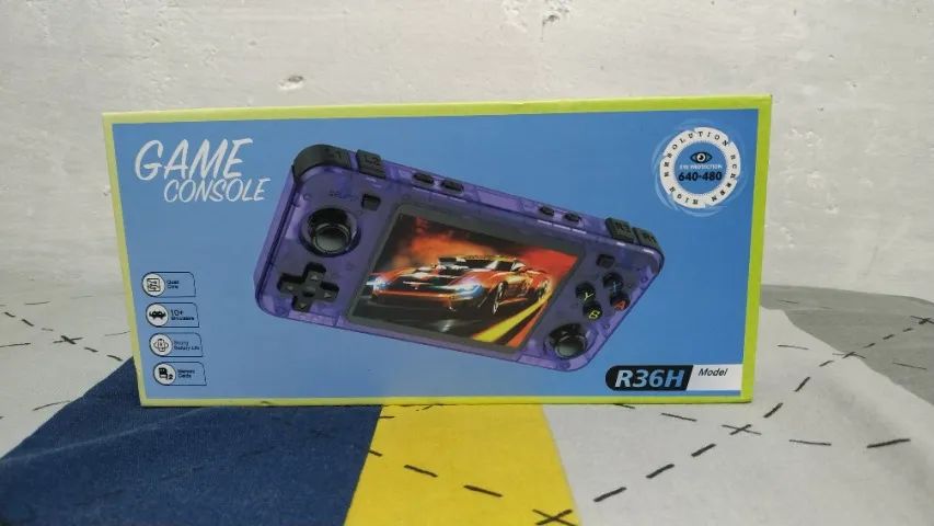 Console portátil retrô R36H Original, sistema ArkOS 2.0 atualizado ...